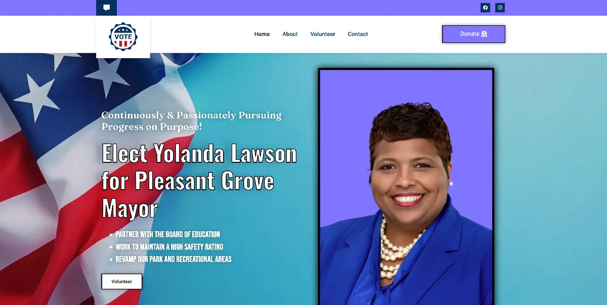 Elect Yolanda Lawson for Mayor & Make Pleasant Grove Better